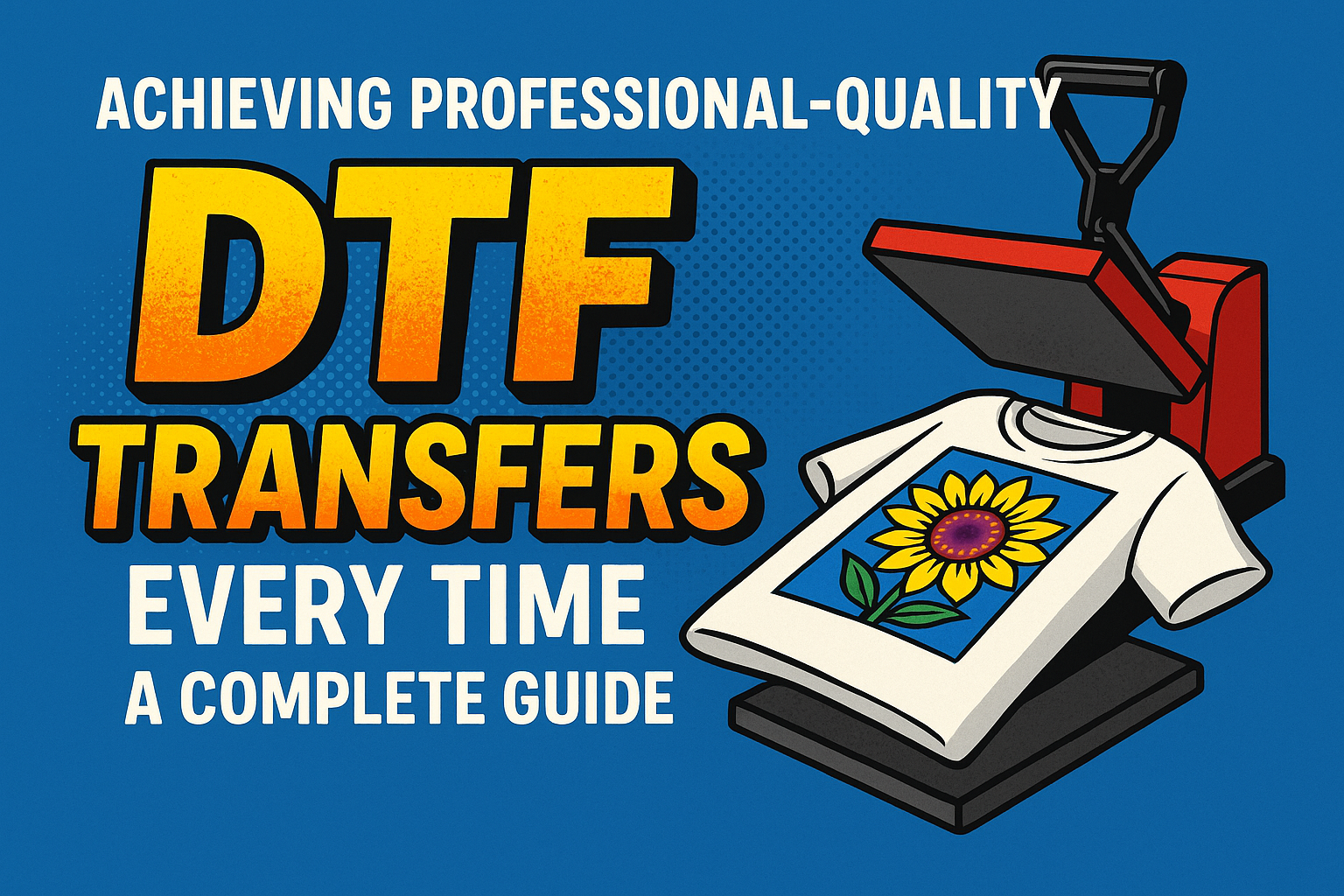 Achieving Professional-Quality DTF Transfers Every Time: A Complete Gu ...