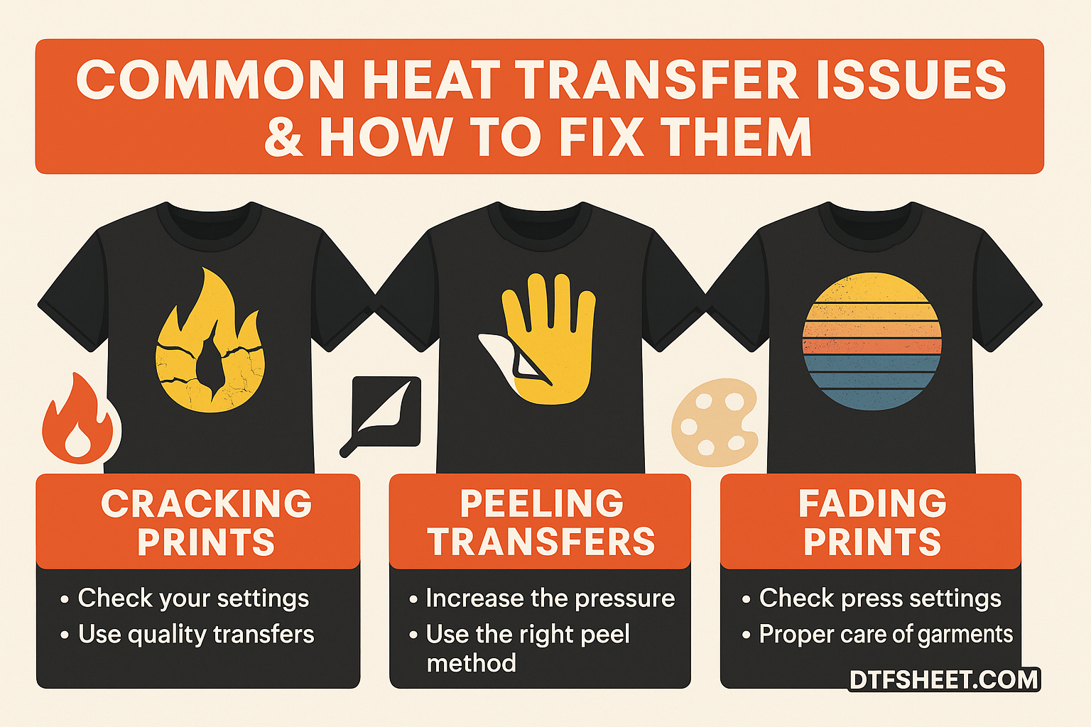 Troubleshooting Heat Transfer Prints: How to Fix Cracking, Peeling, or ...