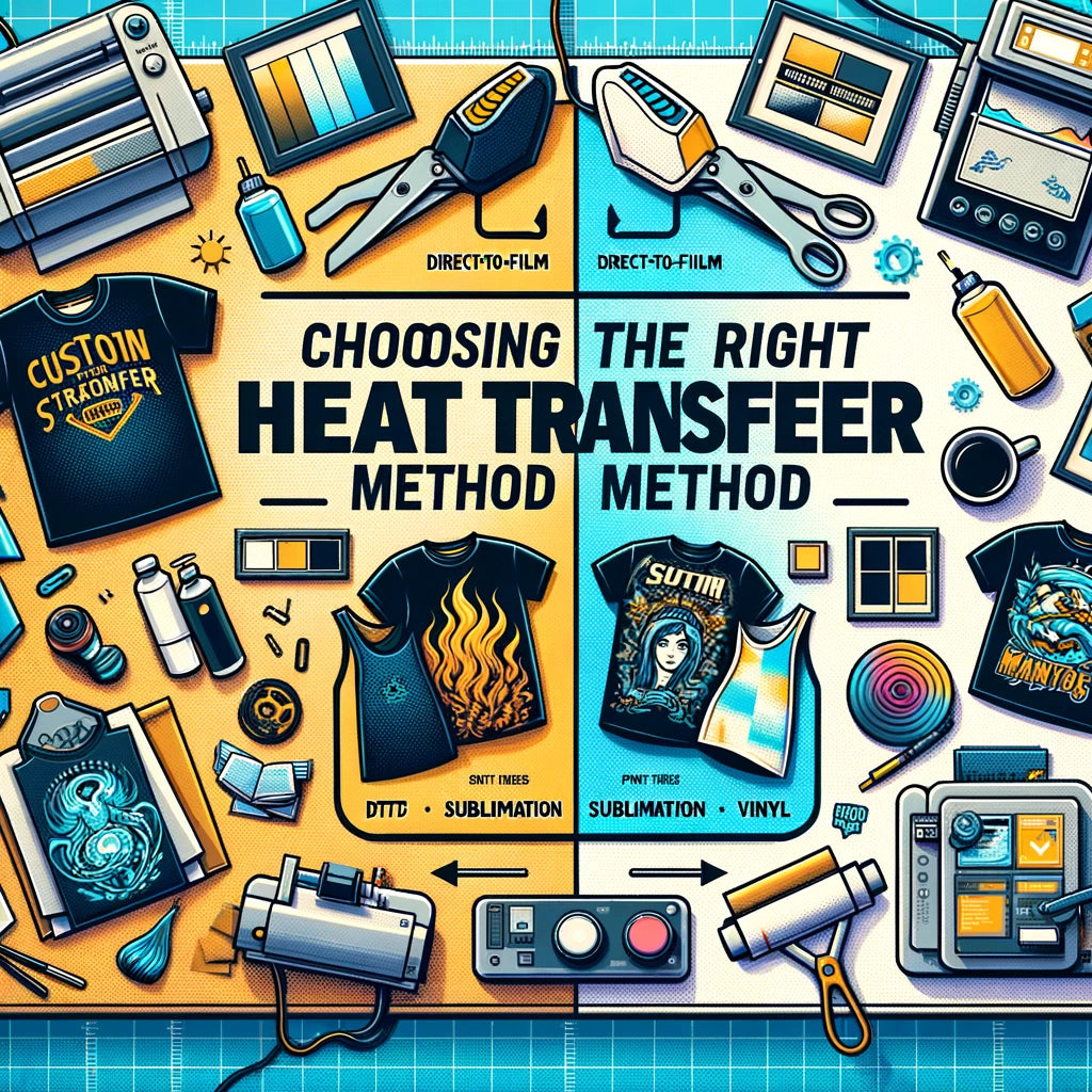 Choosing The Right Custom Heat Transfer Method – DTFSheet.com