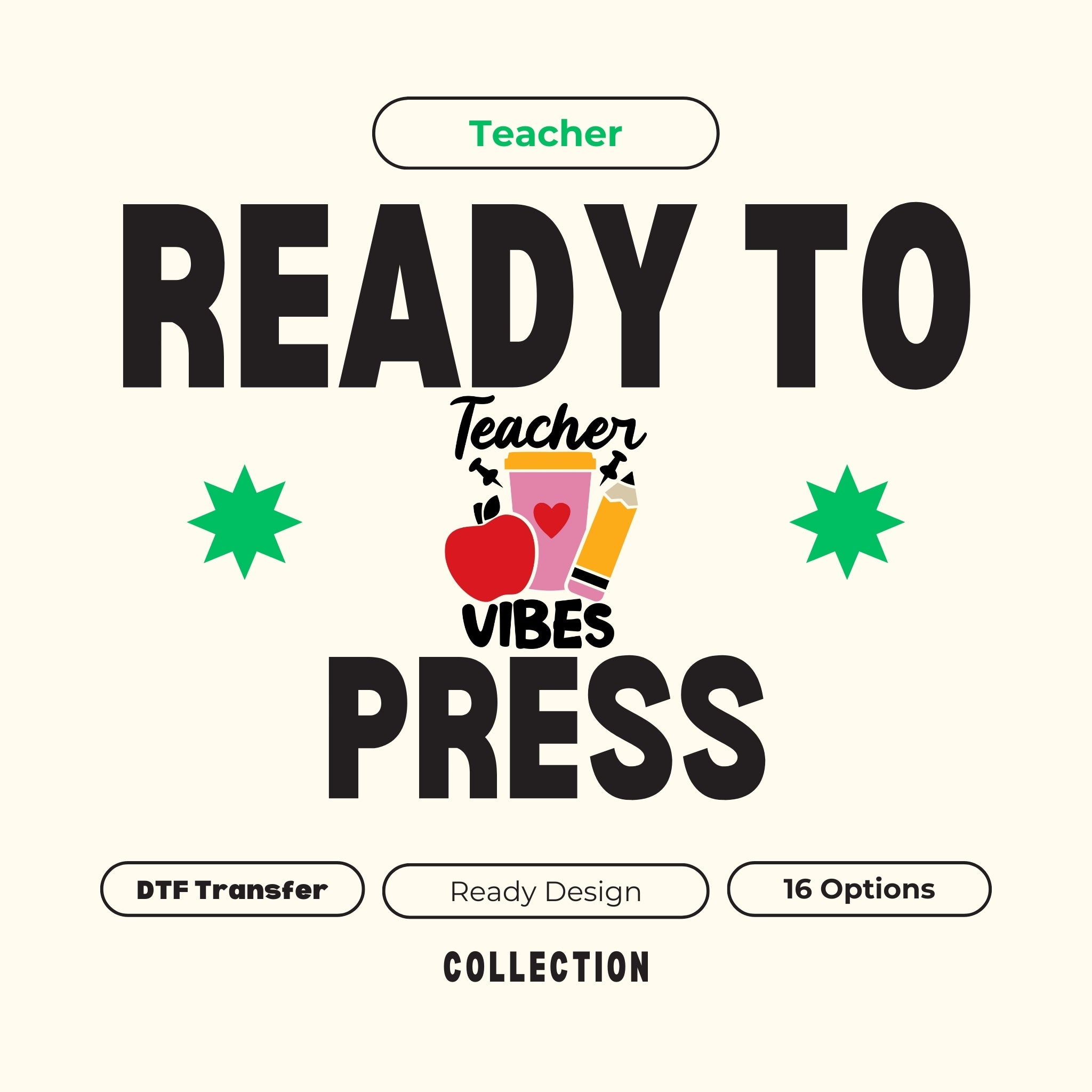 Teacher Transfers Collection – DTFSheet.com