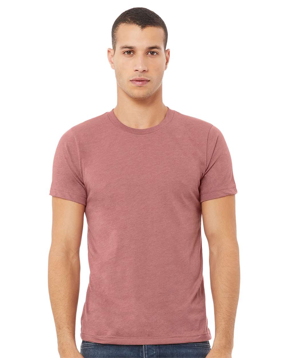 BELLA + CANVAS - CVC Jersey Tee - 3001CVC - Heather Mauve – DTFSheet.com