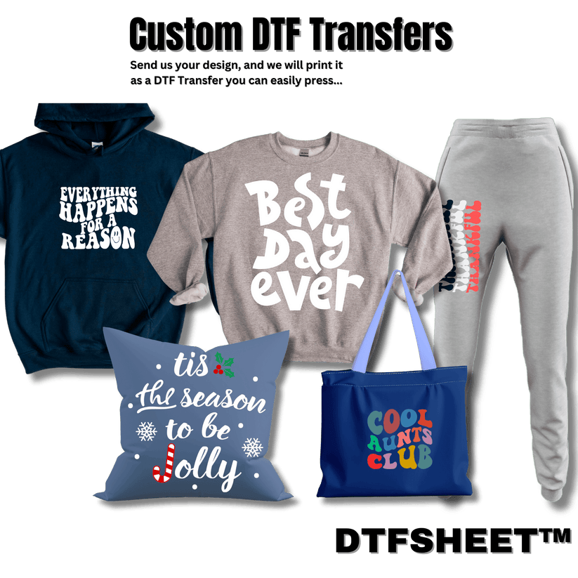 Custom Image to DTFSheet™ Transfer - Order Custom DTF Transfer ...