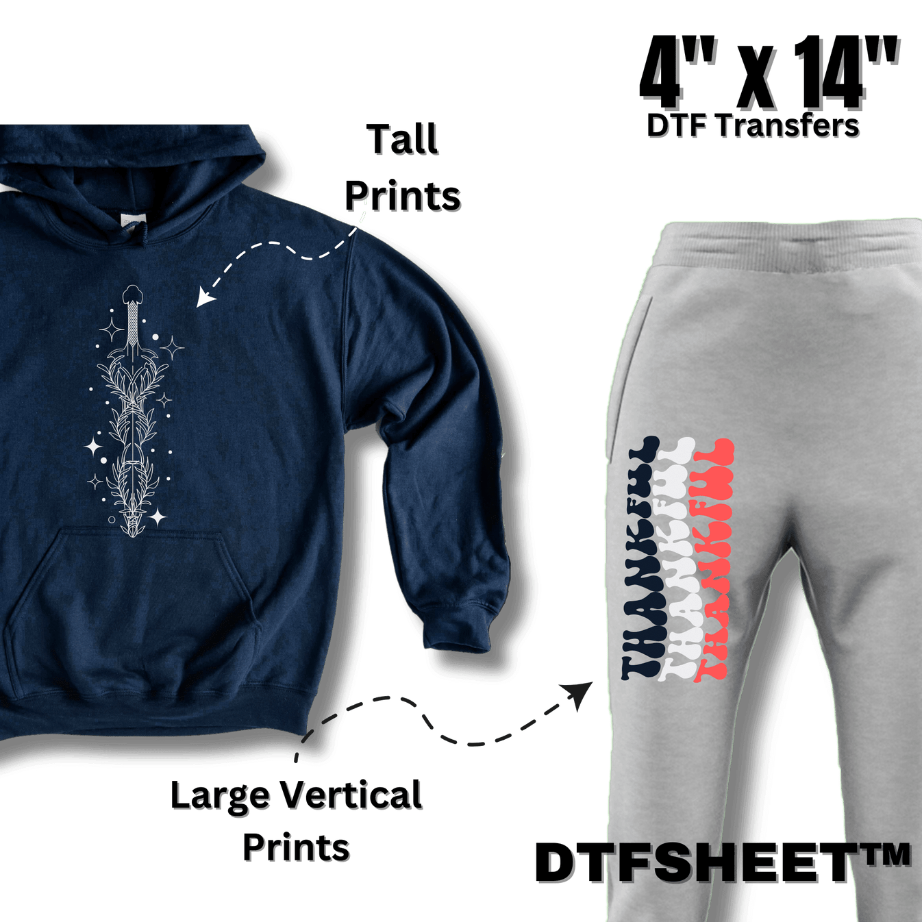 Custom Image to DTFSheet™ Transfer - Order Custom DTF Transfer ...