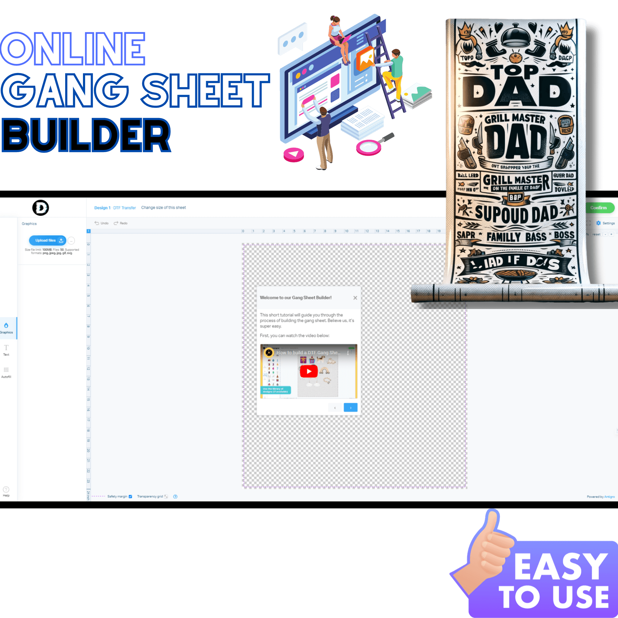 DTFSheet™ - Create Custom Gang Sheet Tool – DTFSheet.com